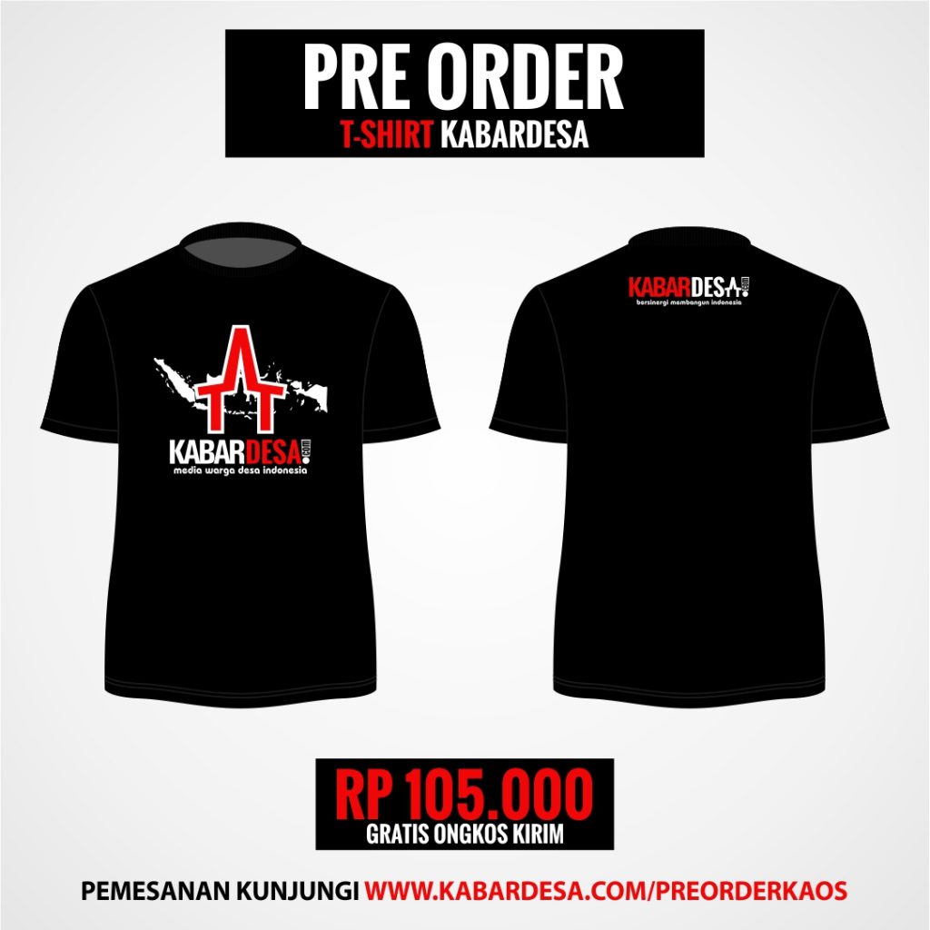 Pre Order Kaos Kabar Desa - Kabar Desa